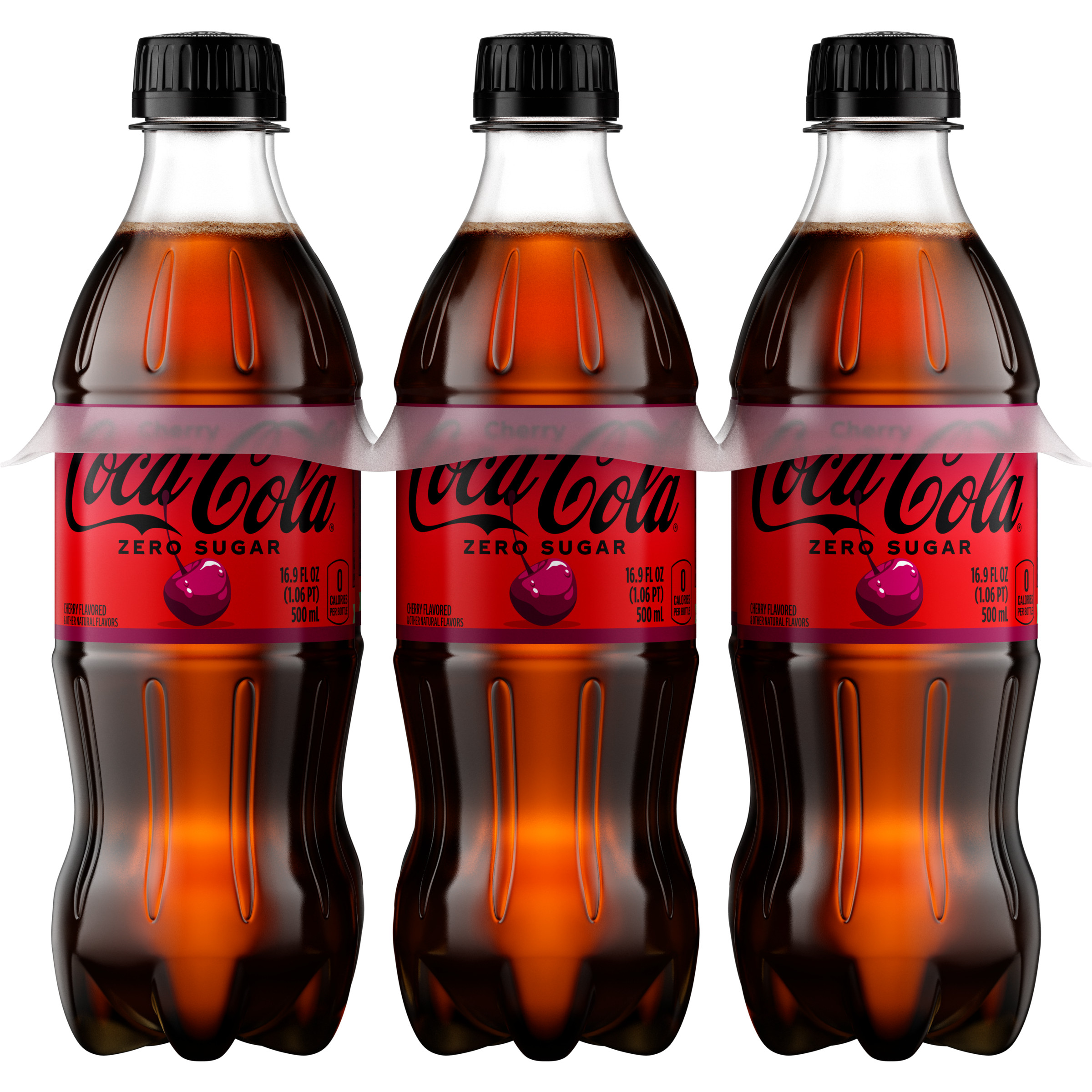 coca cola cherry zero logo