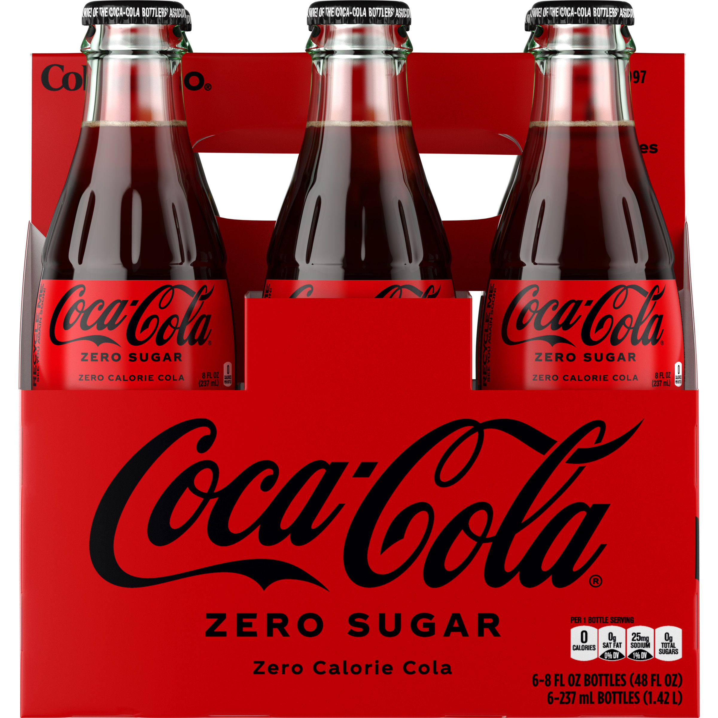 coca cola zero composition